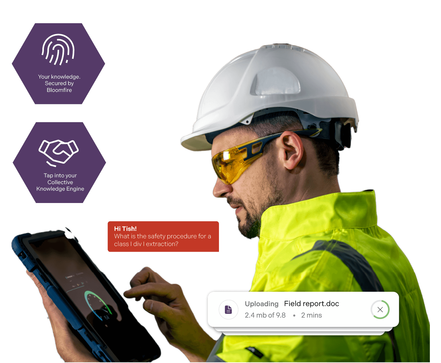 Knowledge Management Energy & Industrial Asset Operators | Bloomfire