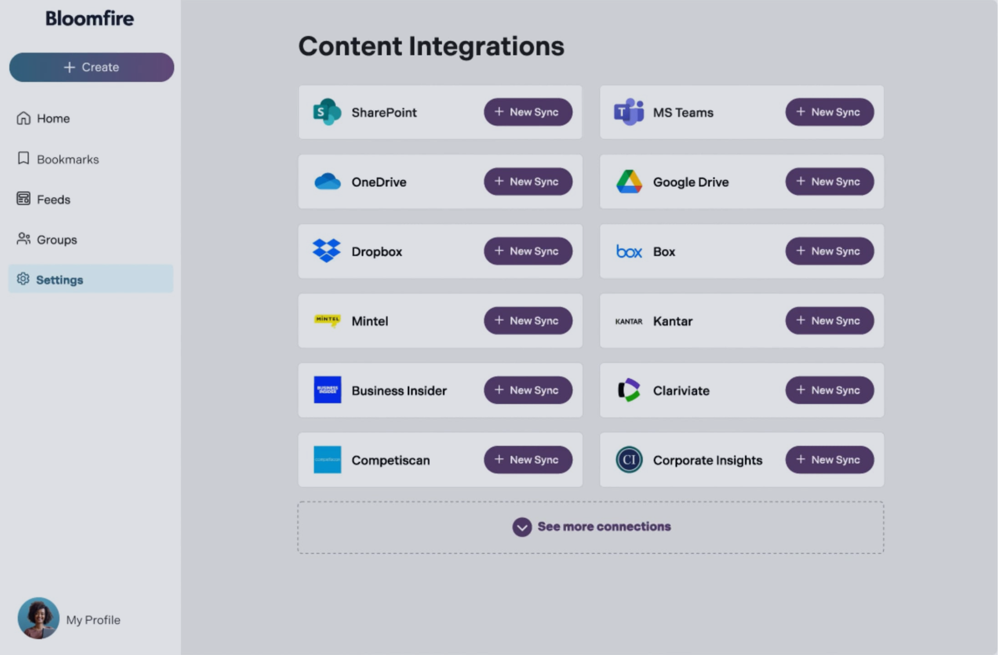 Enterprise Search Integrations | Bloomfire